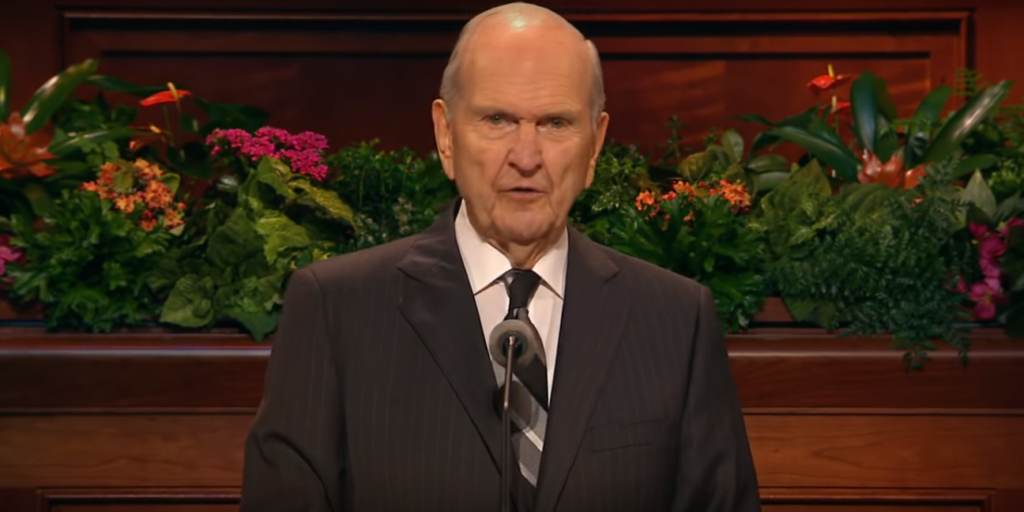 President Nelson Pulpit 3 - Latter-day Saint Missionaries